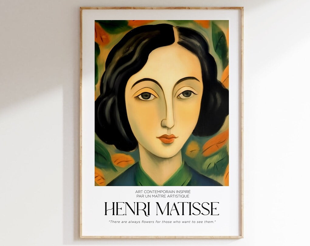 Henri Matisse Print - Aesthetic Matisse Poster For Modern Gallery ...