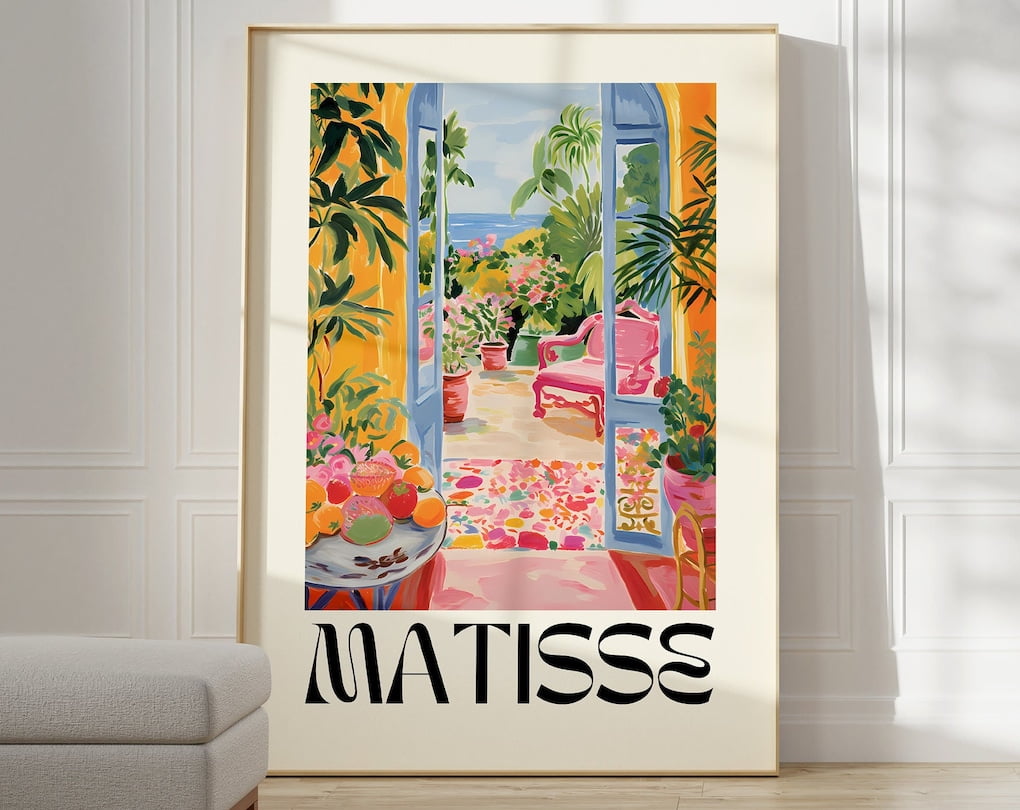 Henri Matisse Print - Aesthetic Matisse Poster For Modern Gallery ...