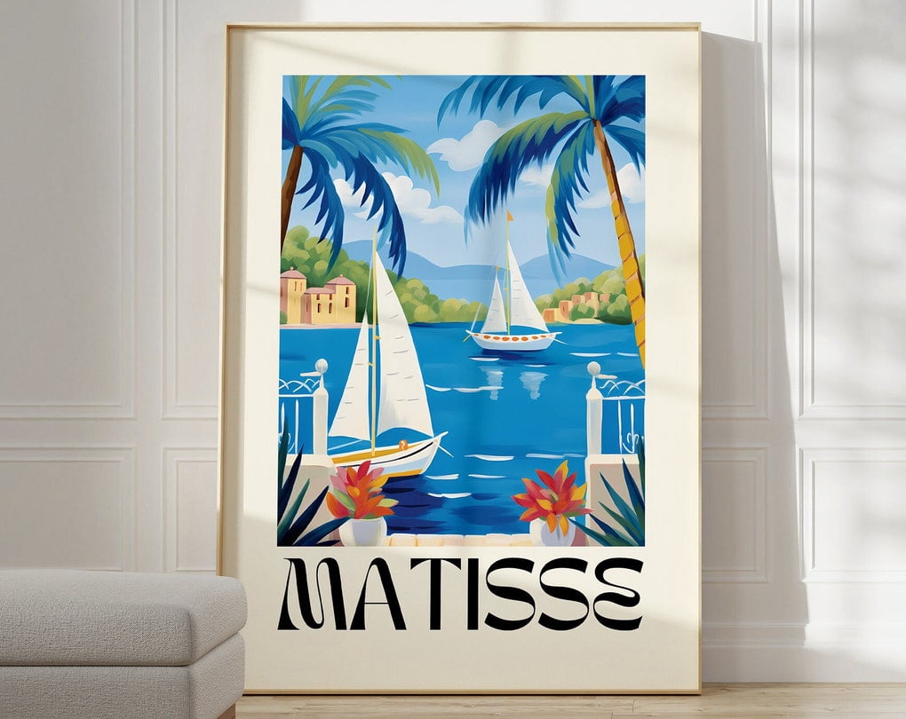 Henri Matisse Print - Aesthetic Matisse Poster For Modern Gallery ...