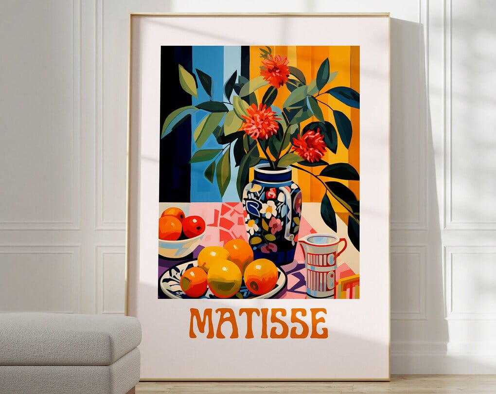 Henri Matisse Print - Aesthetic Matisse Poster For Modern Gallery ...