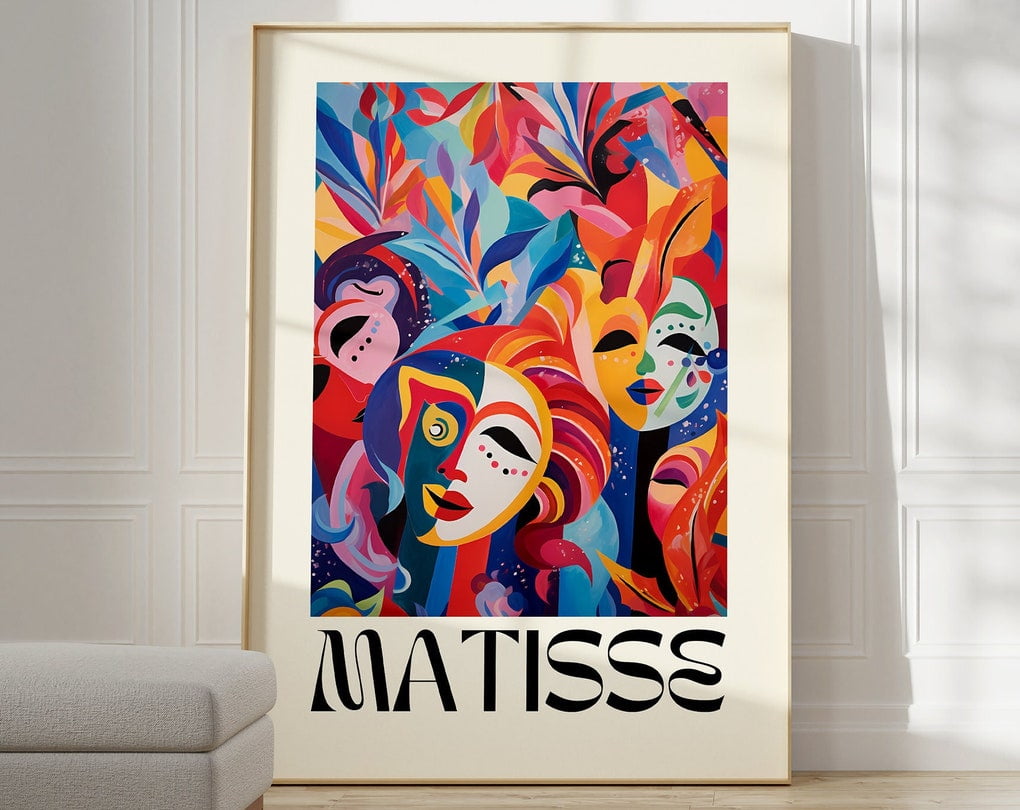 Henri Matisse Print - Aesthetic Matisse Poster For Modern Gallery ...