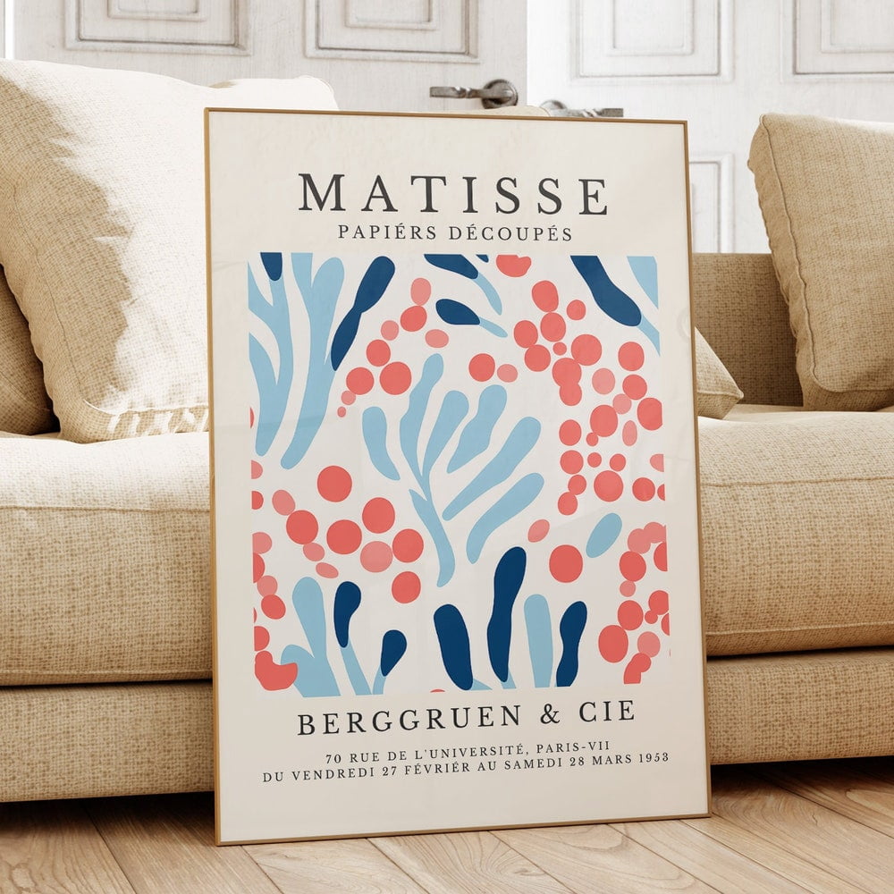 Henri Matisse Print, Aesthetic Matisse Poster For Modern Gallery ...