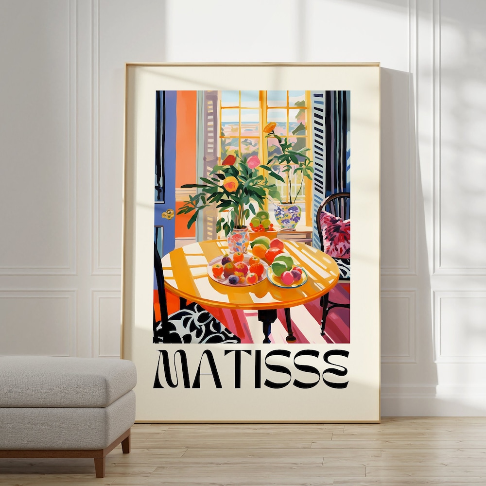 Henri Matisse Print - Aesthetic Matisse Poster For Modern Gallery ...