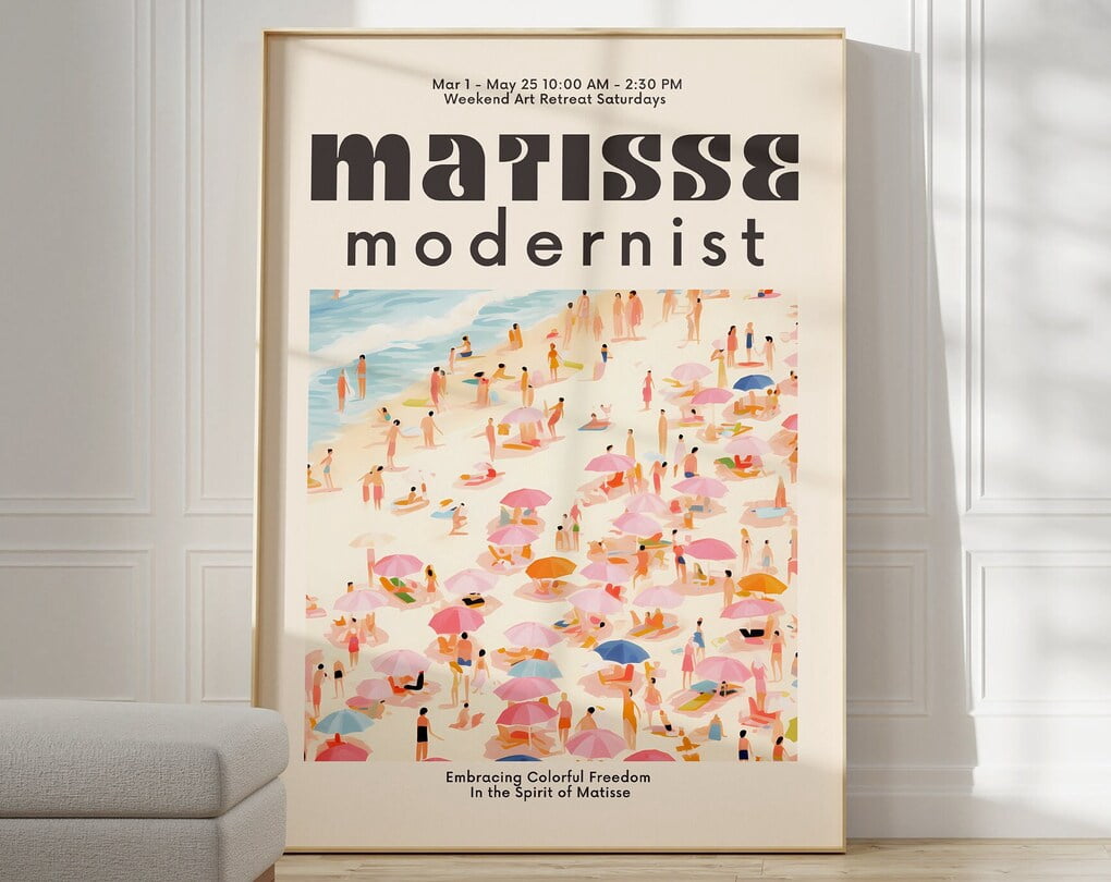 Henri Matisse Print - Colorful Wall Art, Aesthetic Room Decor, Matisse ...