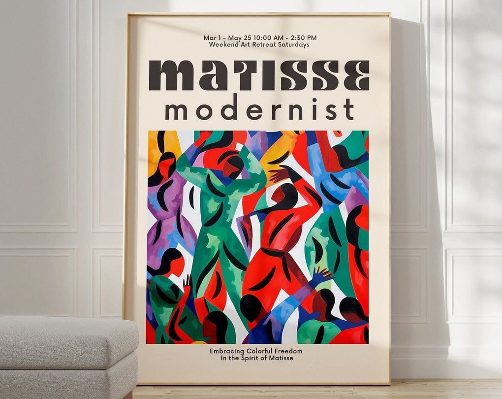 Henri Matisse Print - Colorful Wall Art, Aesthetic Room Decor, Matisse ...