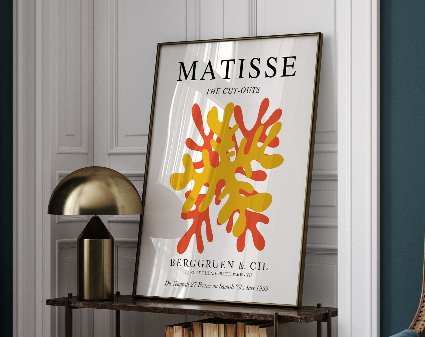 Henri Matisse Print, Matisse Exhibition poster, Minimalist Neutral Wall ...