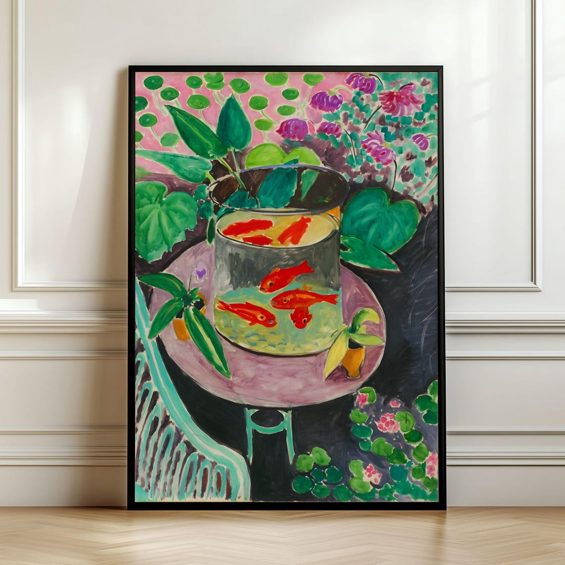 Henri Matisse Print, Henri Matisse Fish Bowl, Colorful Pastel Wall Art ...
