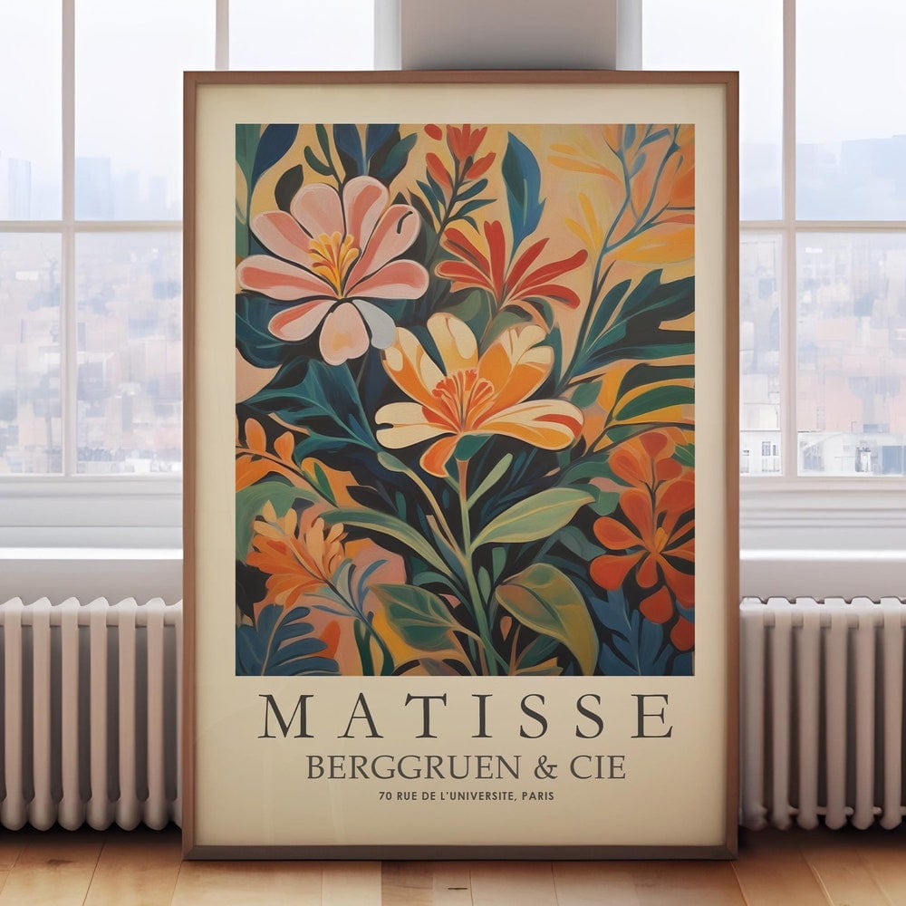 Henri Matisse Print, Matisse Botanical Painting, Vintage Floral Print ...