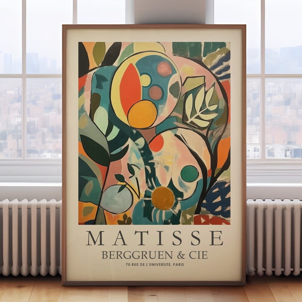Henri Matisse Print, Matisse Botanical Painting, Vintage Museum Poster ...