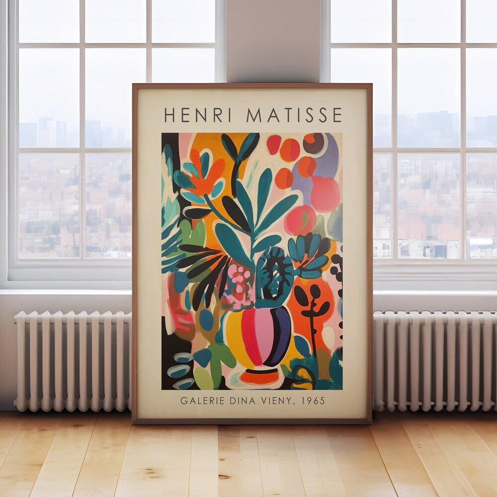 Henri Matisse Print, Matisse Botanical Painting, Vintage Museum Poster ...