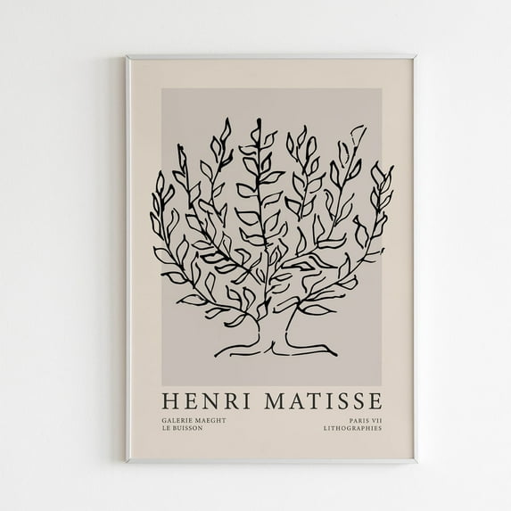 Henri Matisse Print, Matisse Print, Matisse Tree Poster, Matisse Poster ...