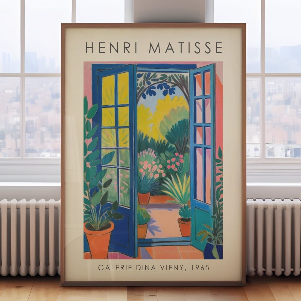 Henri Matisse Print, Matisse Summer Garden Painting, Vintage Museum ...
