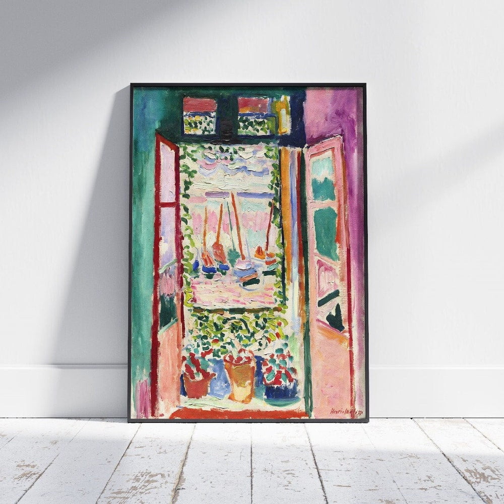 Henri Matisse Replica Painting, Open Window Poster, Matisse Wall Art ...