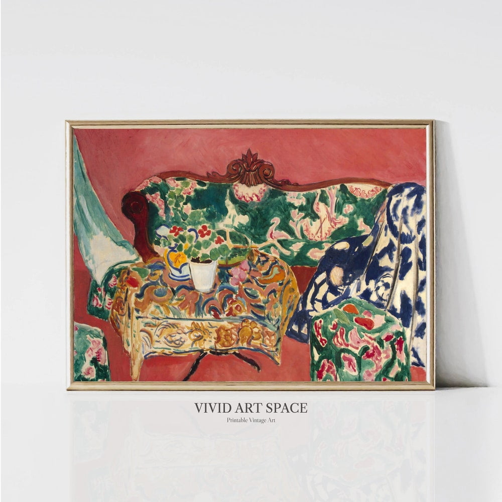 Henri Matisse Seville Still Life, Fauvism Interior Painting Print ...