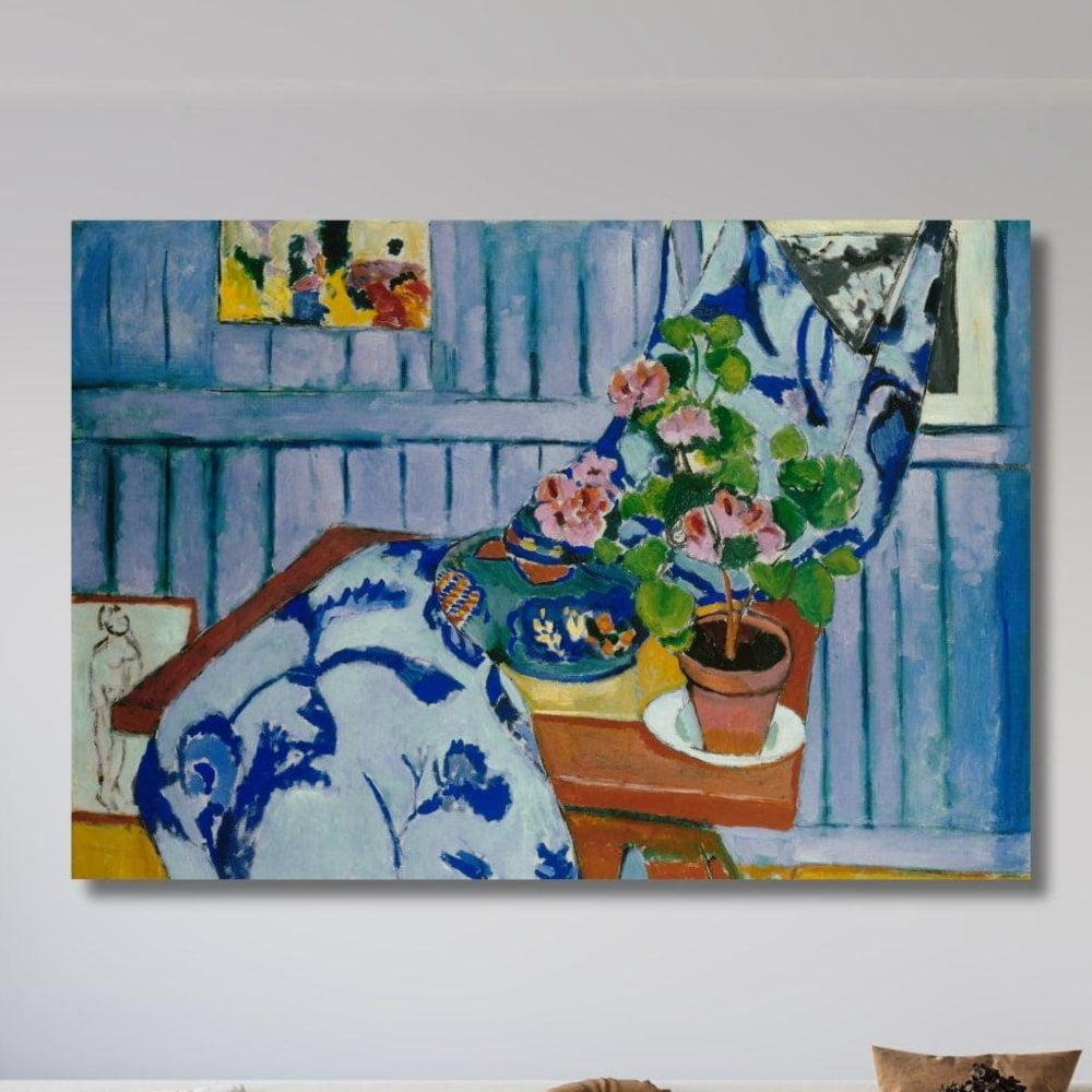 Henri Matisse Still Life With Geraniums, Matisse Exhibition Poster Wall ...