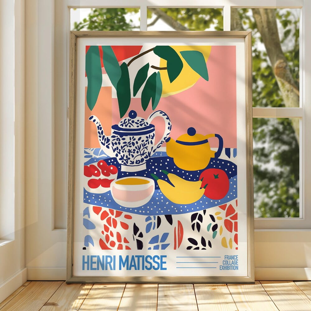 Henri Matisse Style Coffee Shop Art - Exhibition Print - Coffee Art ...
