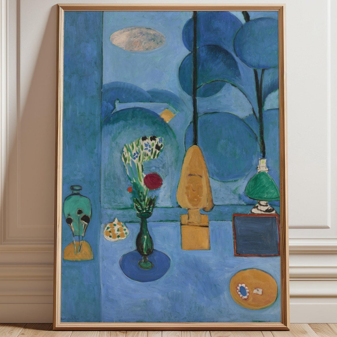 Henri Matisse - The Blue Window 1913 Wall Art - Large Wall Art - Giclée ...