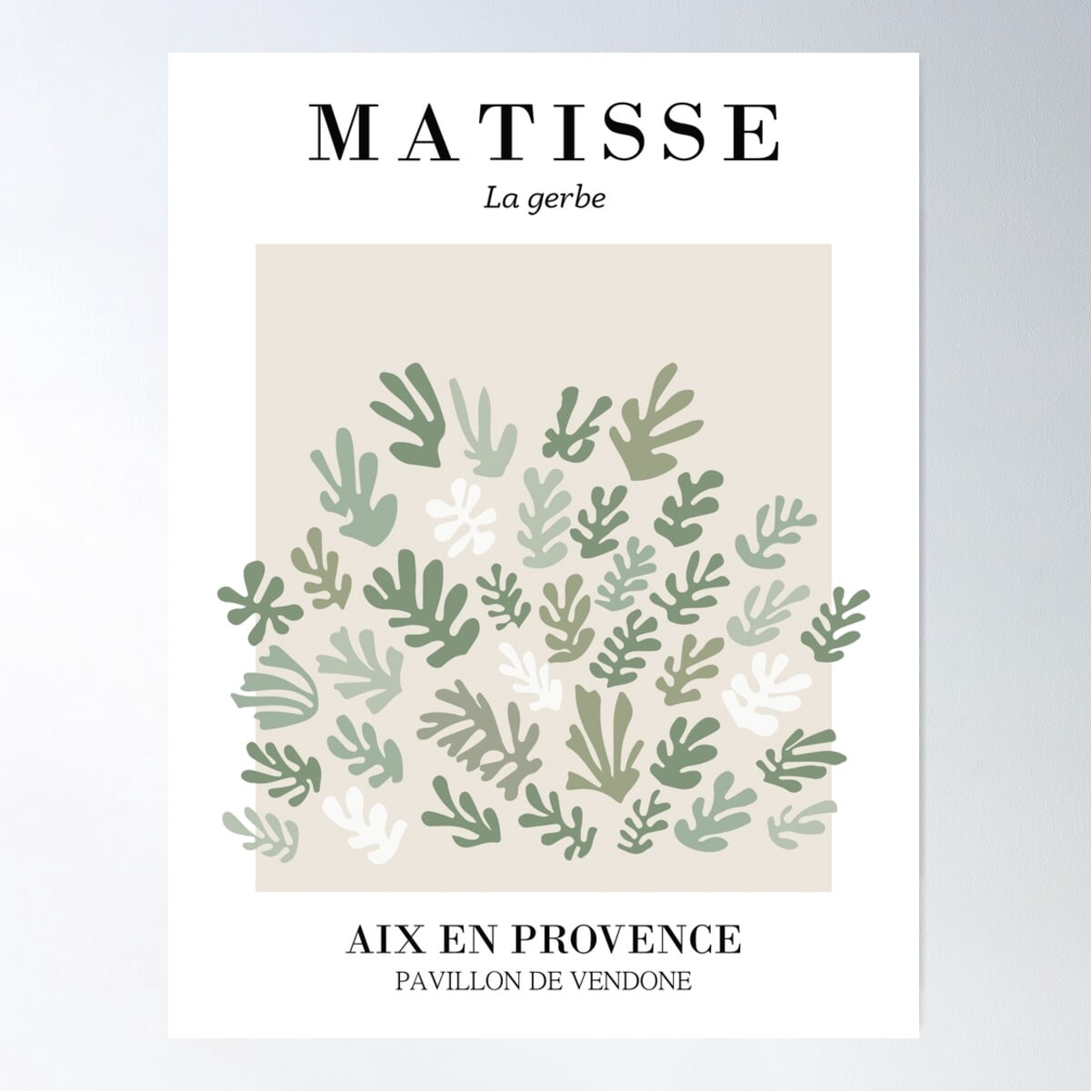 Henri Matisse - The Sheaf - Matisse Prints - Green Shades Poster Wall ...