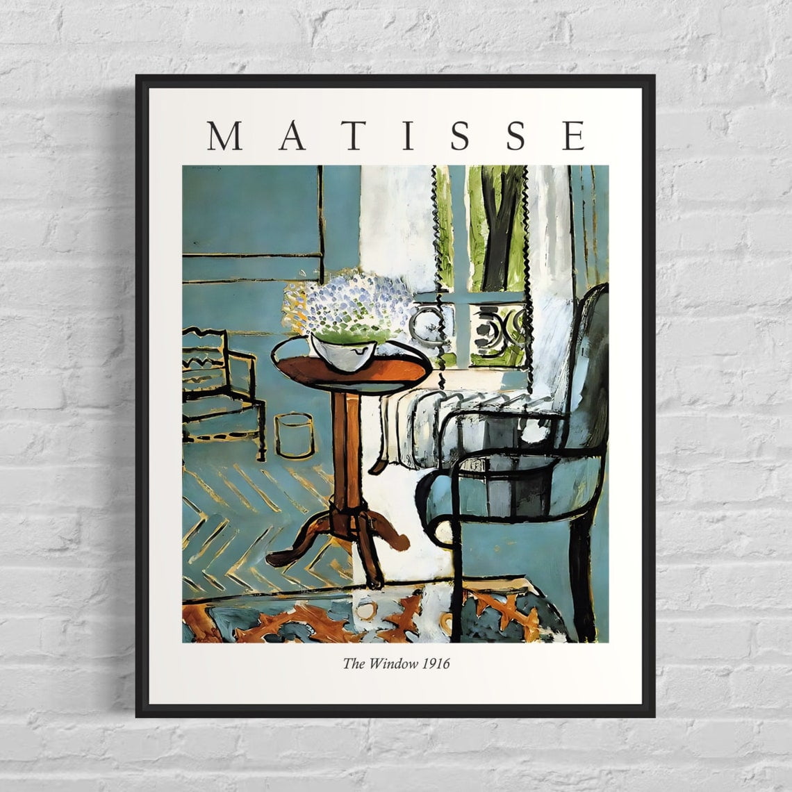 Henri Matisse, The Window 1916, Vintage Gallery Wall Art, Matisse ...