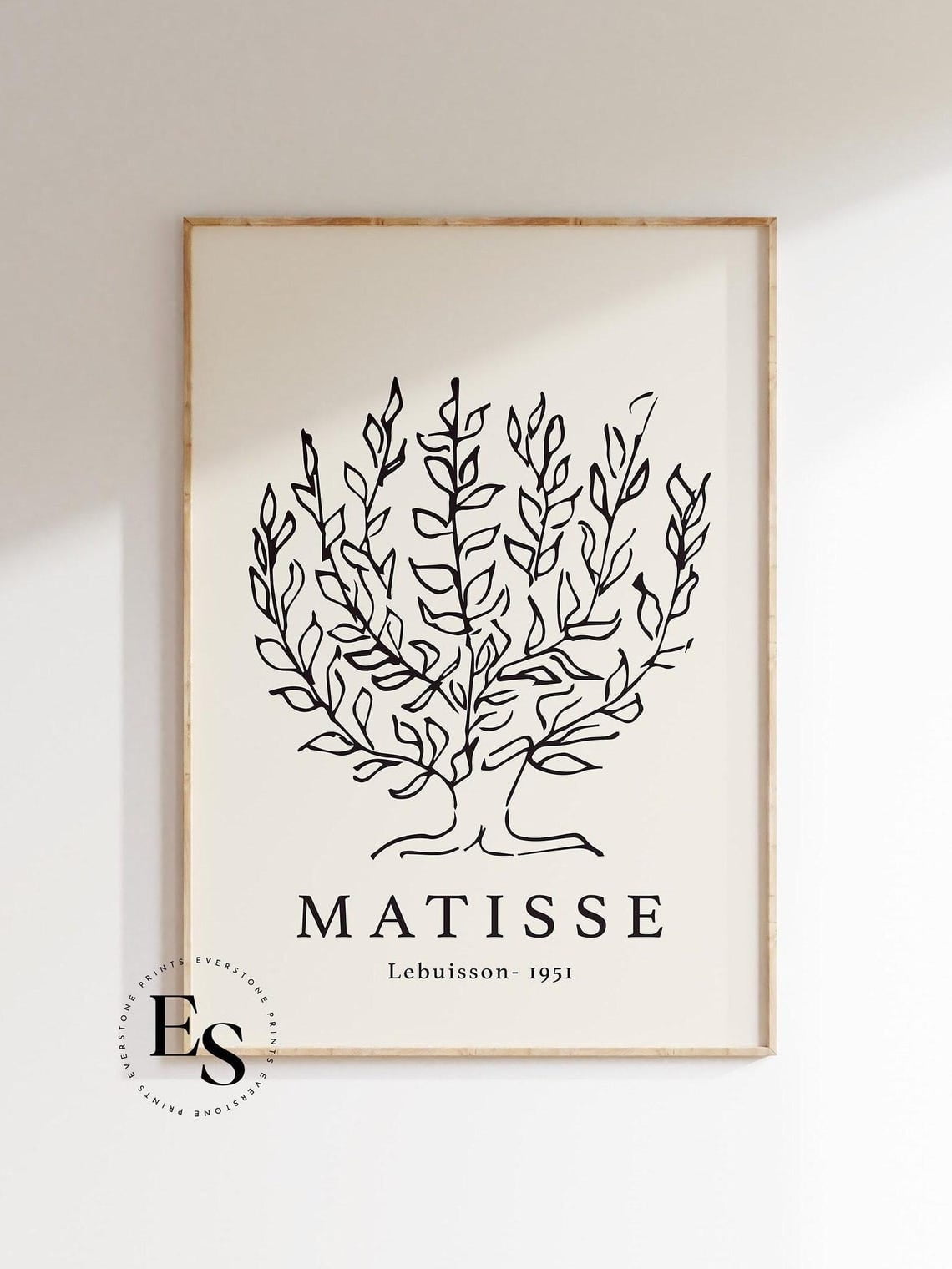 Henri Matisse Tree Print, Matisse Print, Gallery Poster, Matisse Poster ...