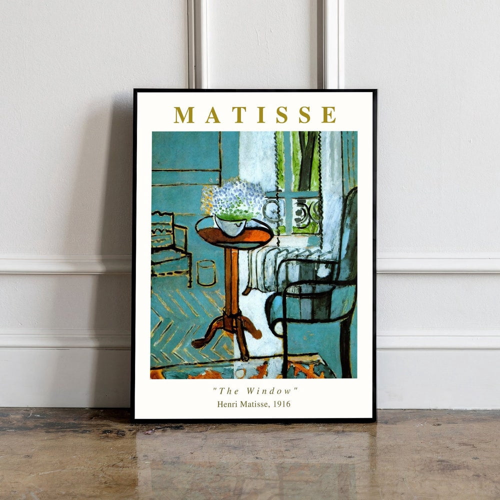 Henri Matisse The Window Poster, Henri Matisse Wall Art, Henri Matisse ...