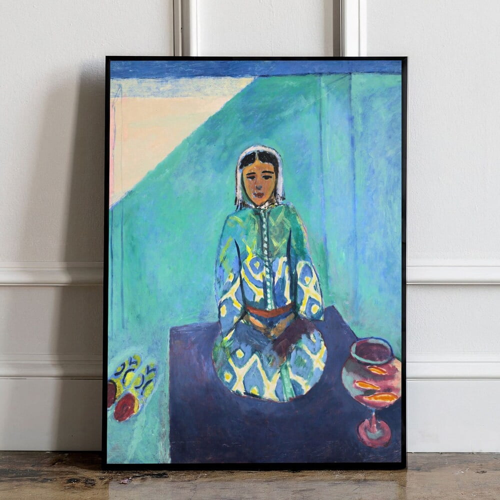 Henri Matisse Zorah On The Terrace Poster Print, Henri Matisse Wall Art ...