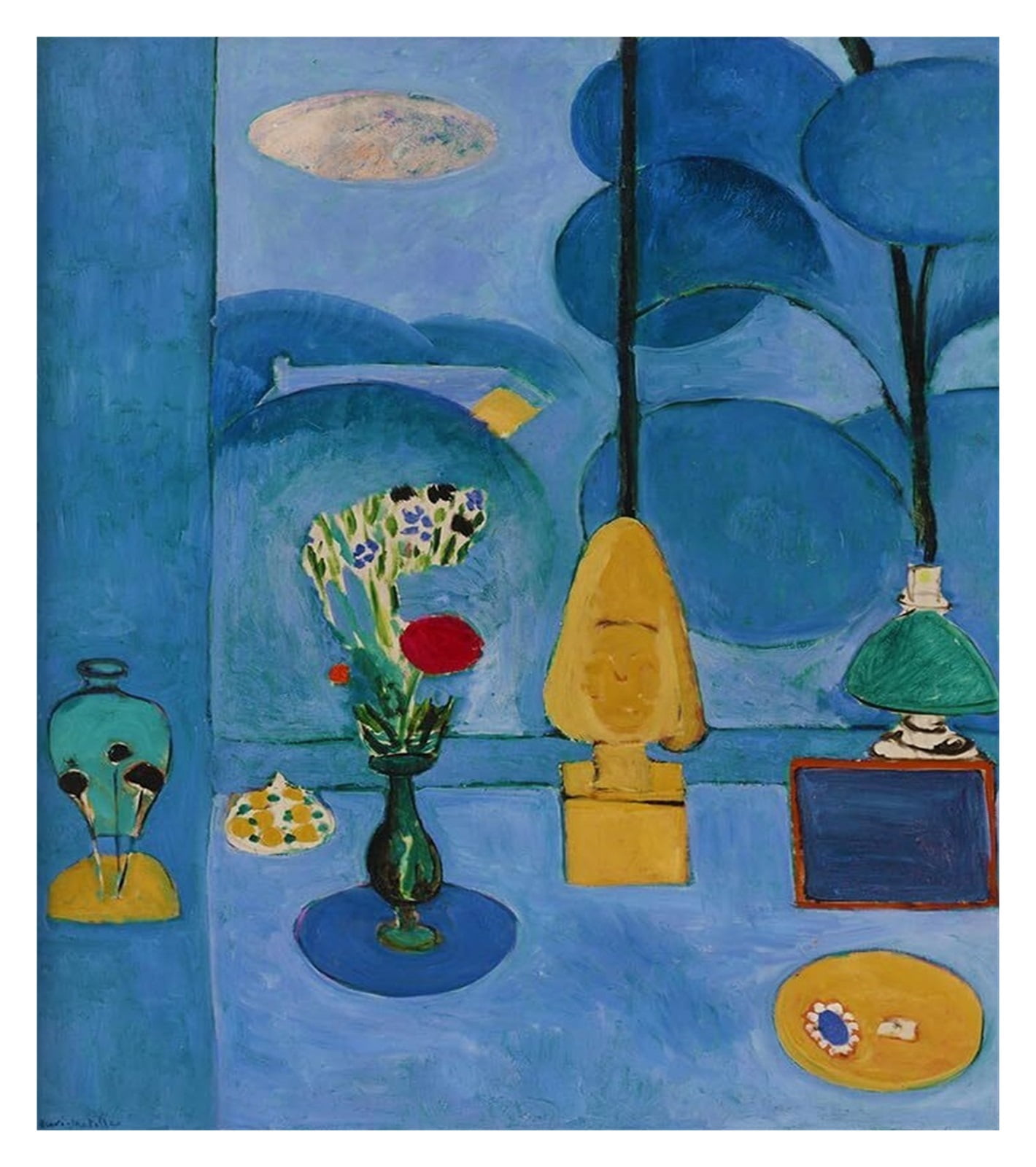 Henri Matisse poster Blue Window Iconic French Modern Decor | Famous ...