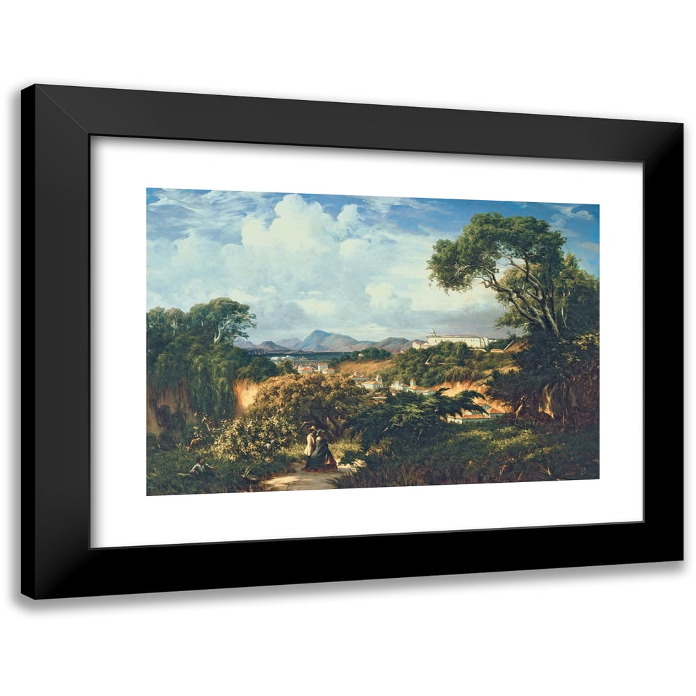 Henri Nicolas Vinet 24x18 Black Modern Framed Museum Art Print Titled ...
