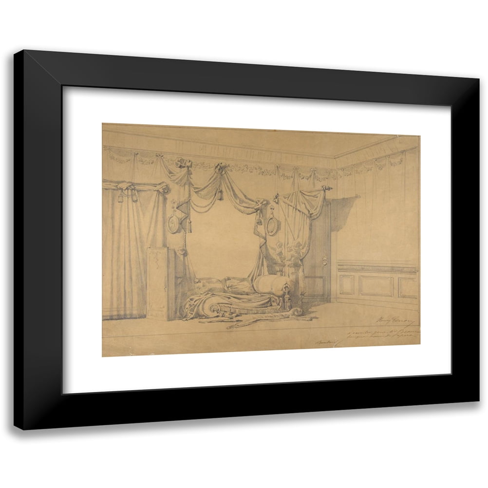 Henri Perron 14x11 Black Modern Framed Museum Art Print Titled - Design ...