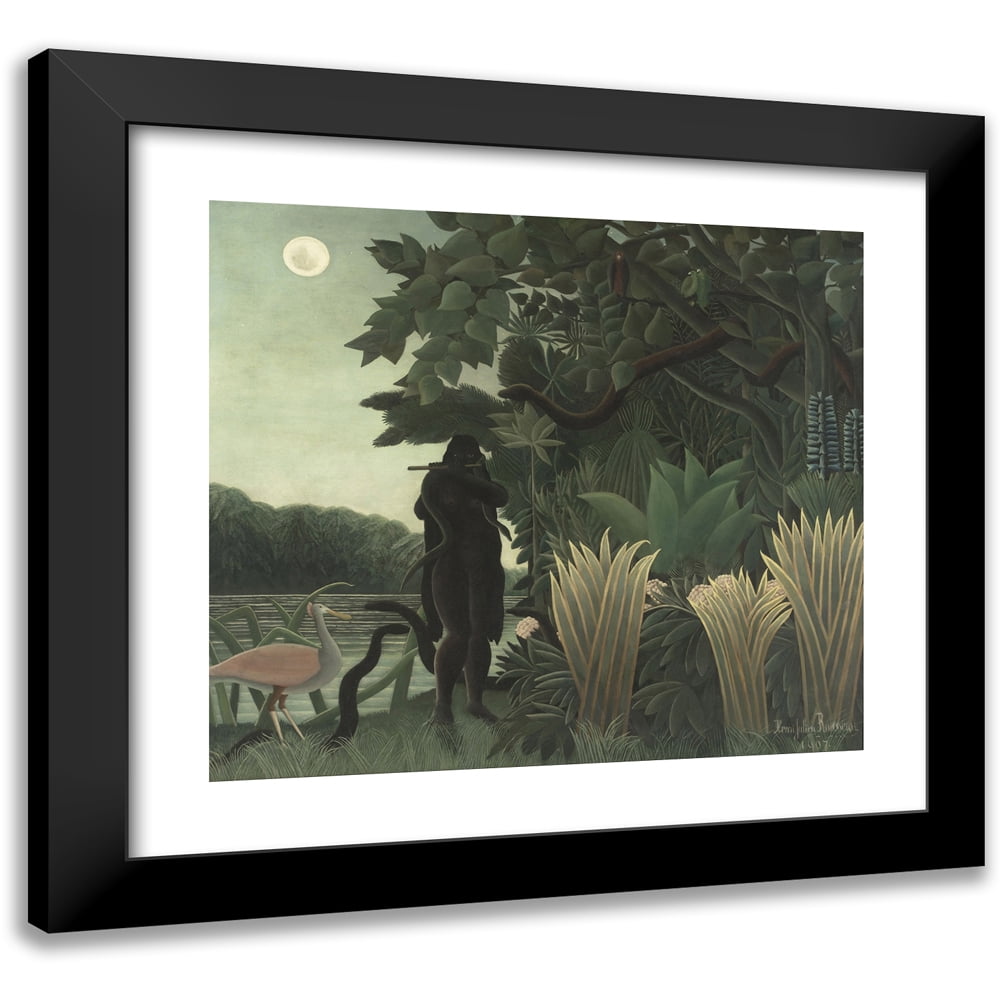 Henri Rousseau 16x15 Black Modern Framed Museum Art Print Titled - The ...