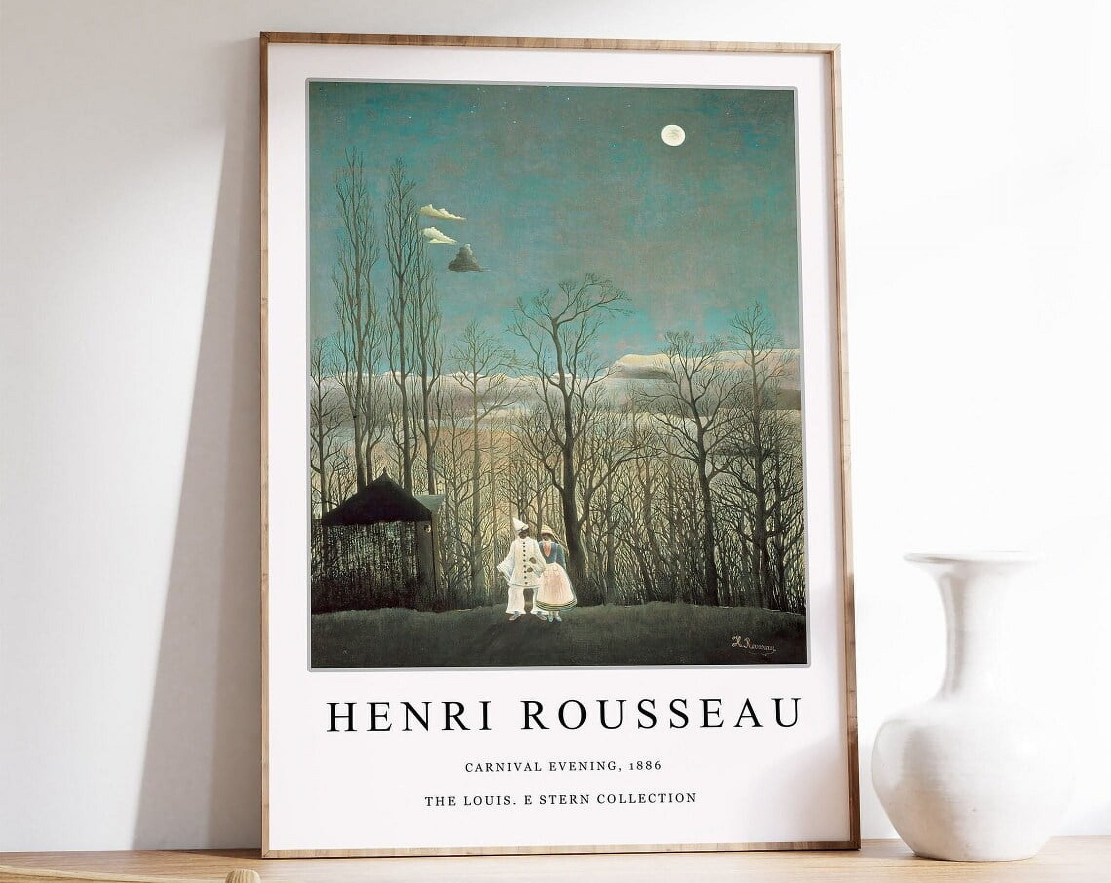 Henri Rousseau Poster, Carnival Evening, Henri Rousseau Exhibition ...