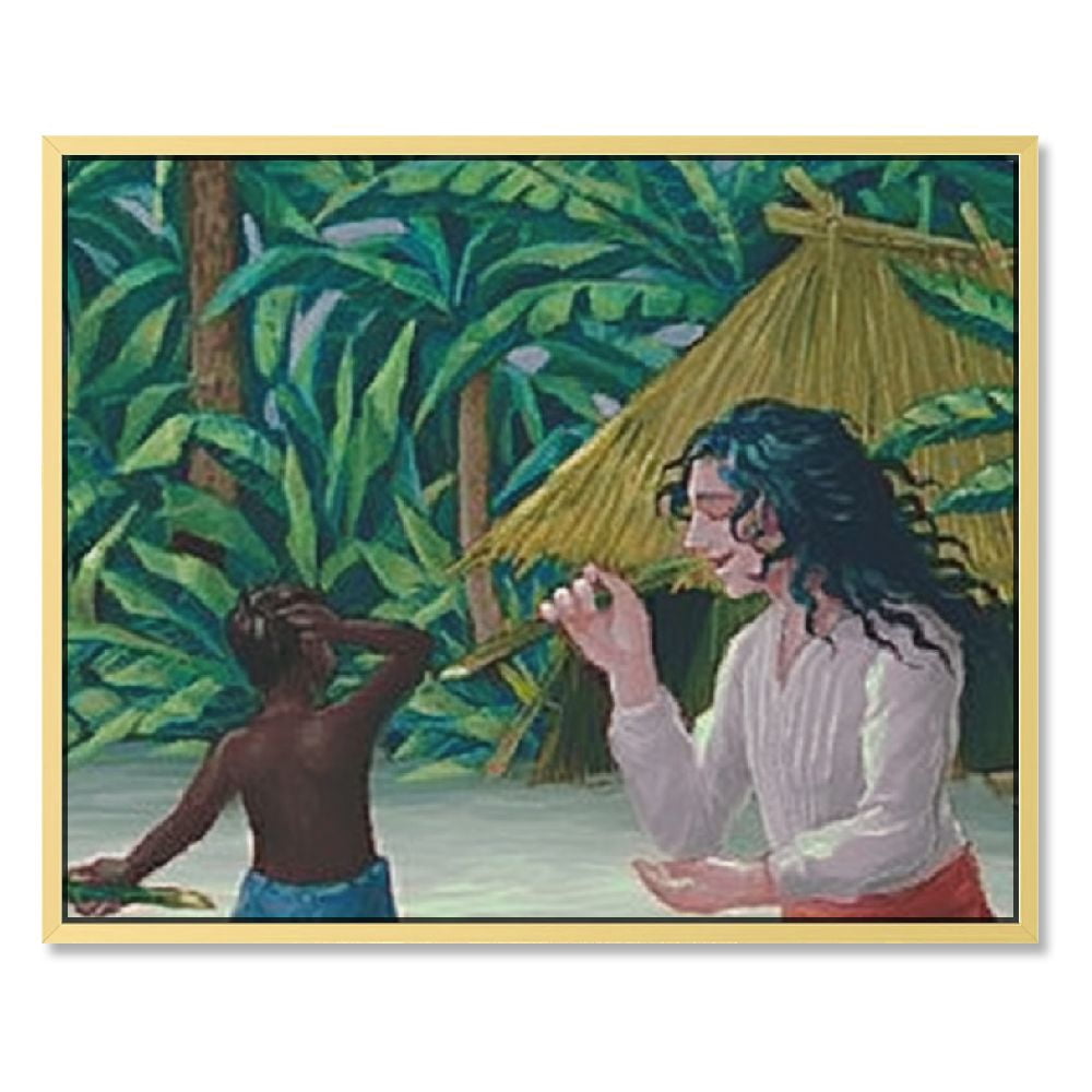 Henri Rousseau Prints - Banana Harvest Art Poster - Post Impressionism ...