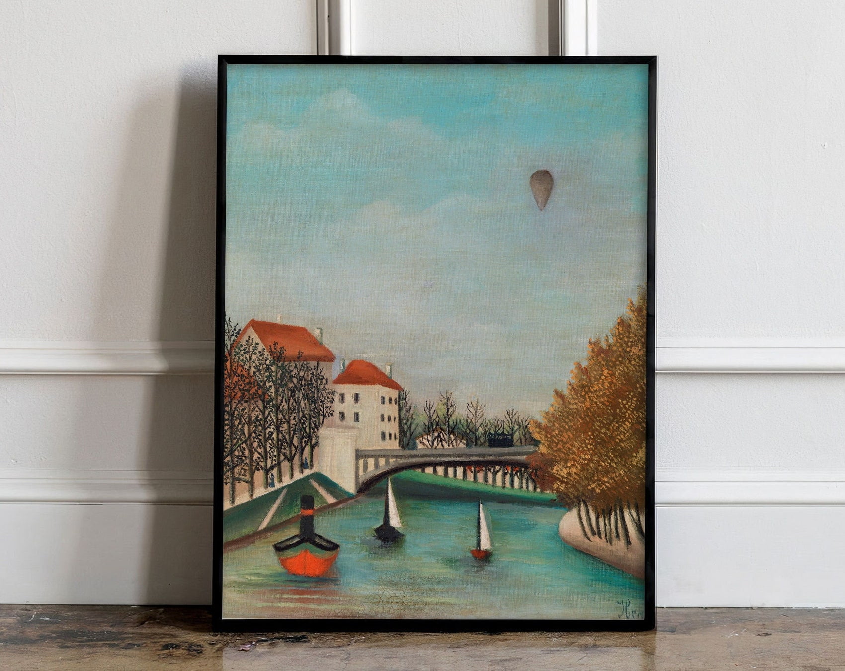 Henri Rousseau Study for View of the Pont de Sevres, Henri Rousseau ...