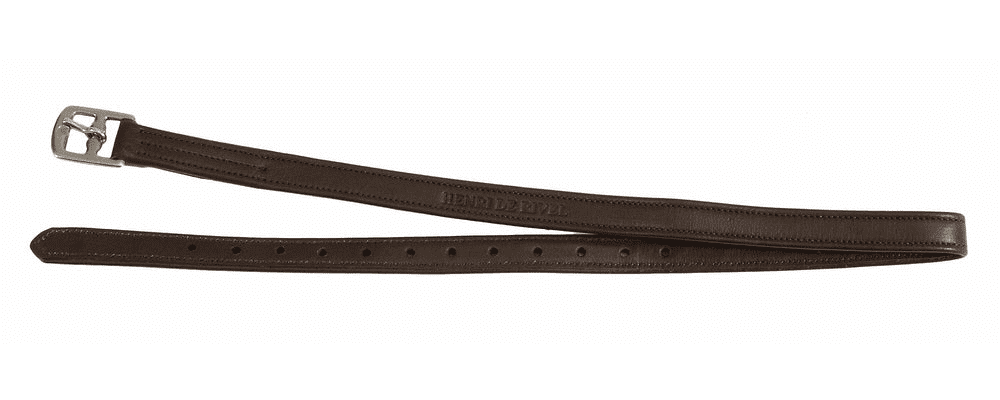 Henri de Rivel Leadline Triple Covered Stirrup Leather - Australian Nut ...