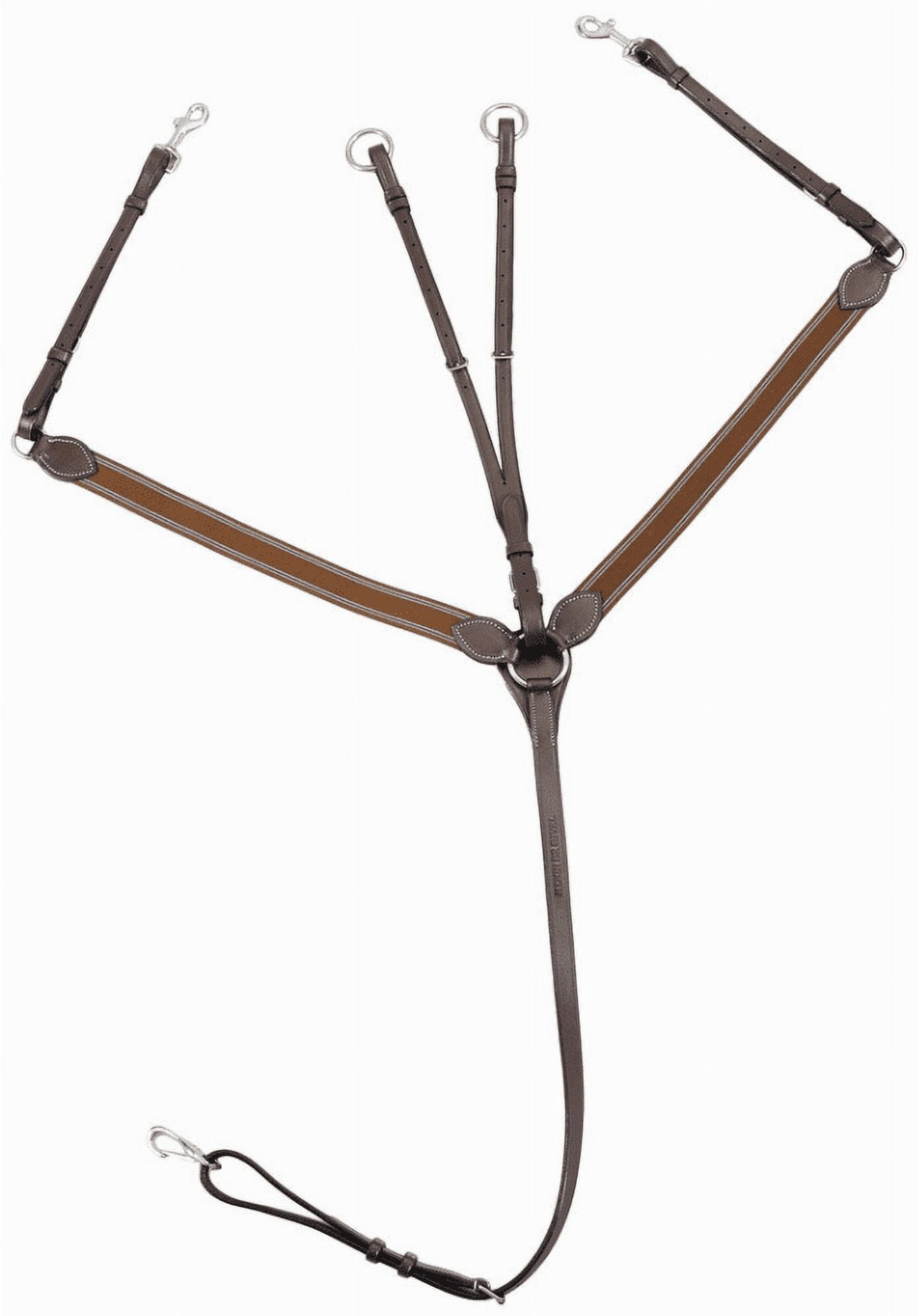 Henri de Rivel Pro Elastic Breastplate Martingale with Running ...