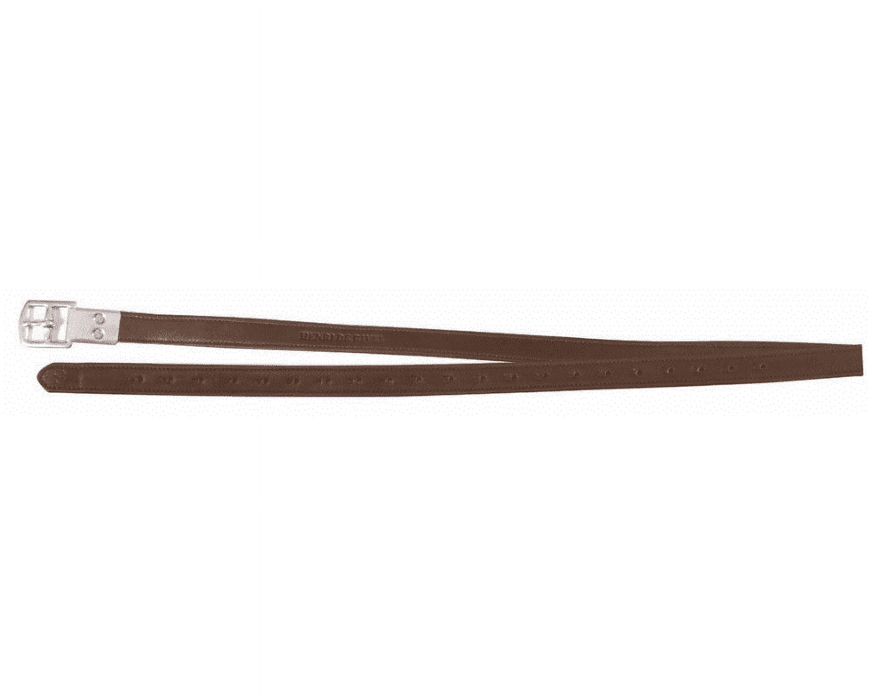 Henri de Rivel Triple Covered Grippy Close Contact Stirrup Leathers ...