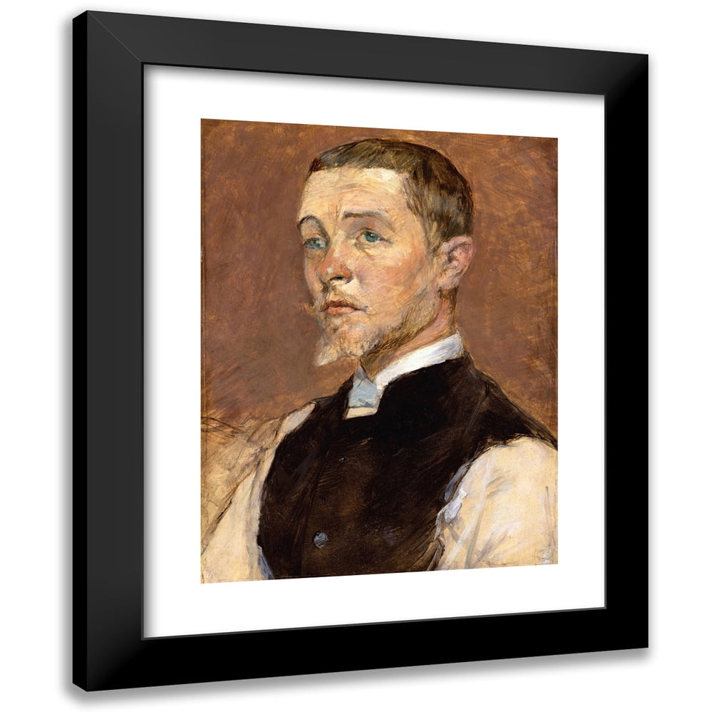 Henri de Toulouse-Lautrec 12x14 Black Modern Framed Museum Art Print ...