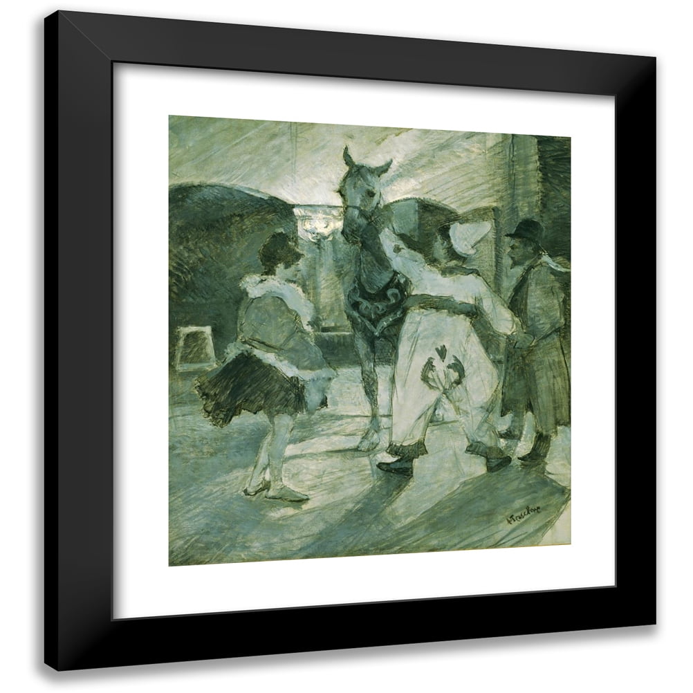 Henri de Toulouse-Lautrec 15x17 Black Modern Framed Museum Art Print ...