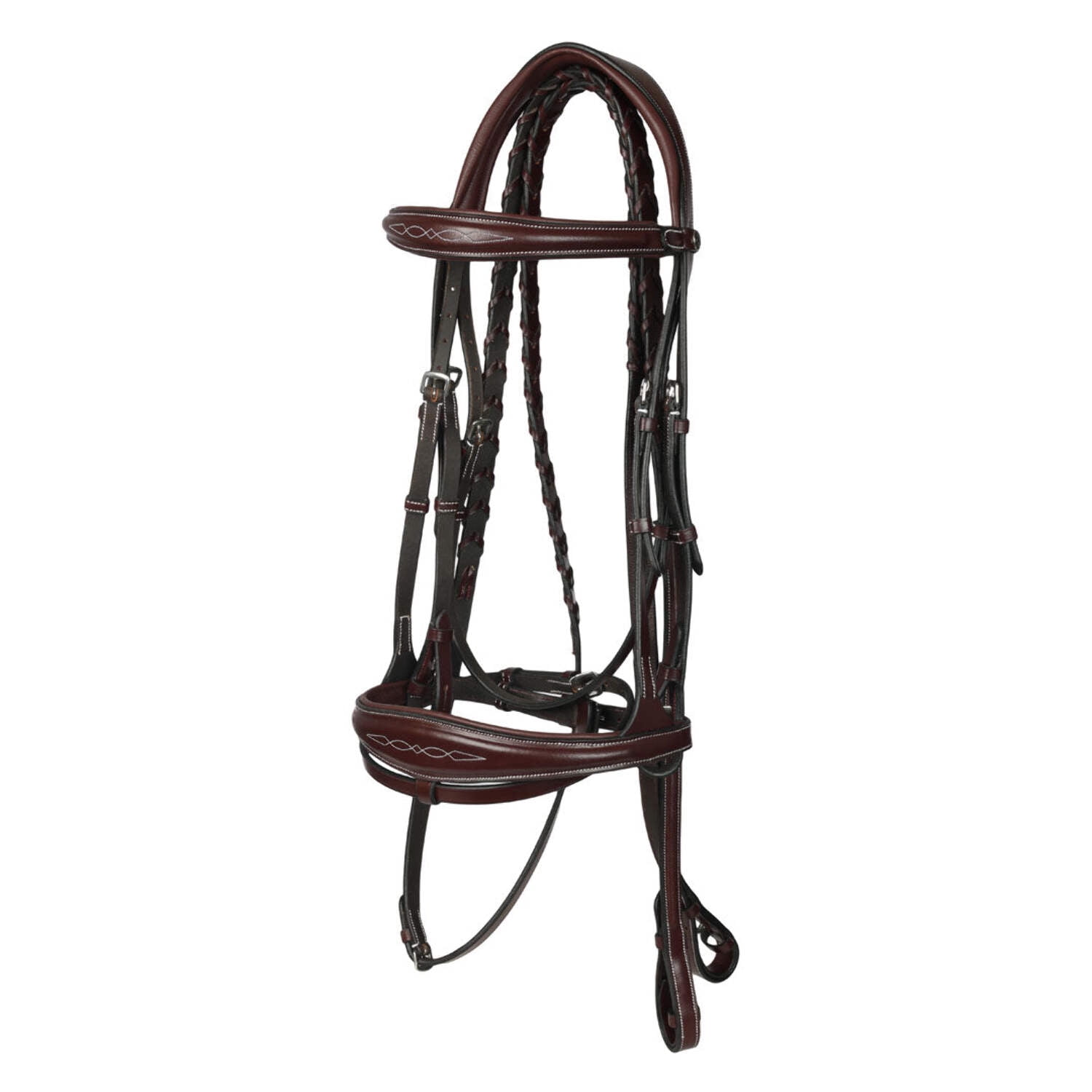 Henri de rivel Jamaika Pro Anatomical Fancy Raised Wide Flash Noseband ...