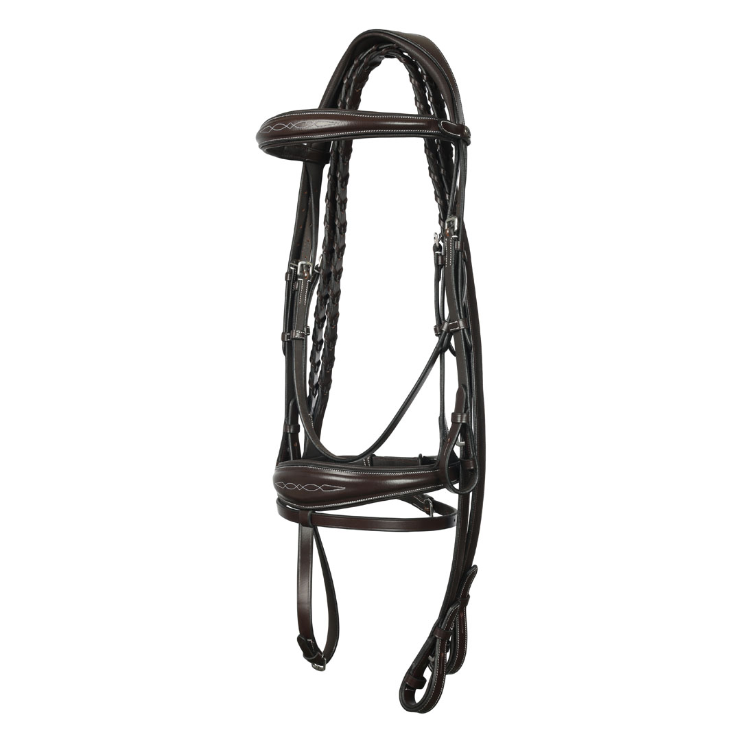 Henri de rivel Jamaika Pro Anatomical Fancy Raised Wide Flash Noseband ...