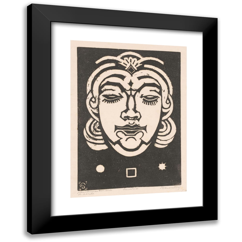 Henri van der Stok 11x14 Black Modern Framed Museum Art Print Titled ...