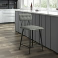 Henrick Counter Stool - Gray - Walmart.com
