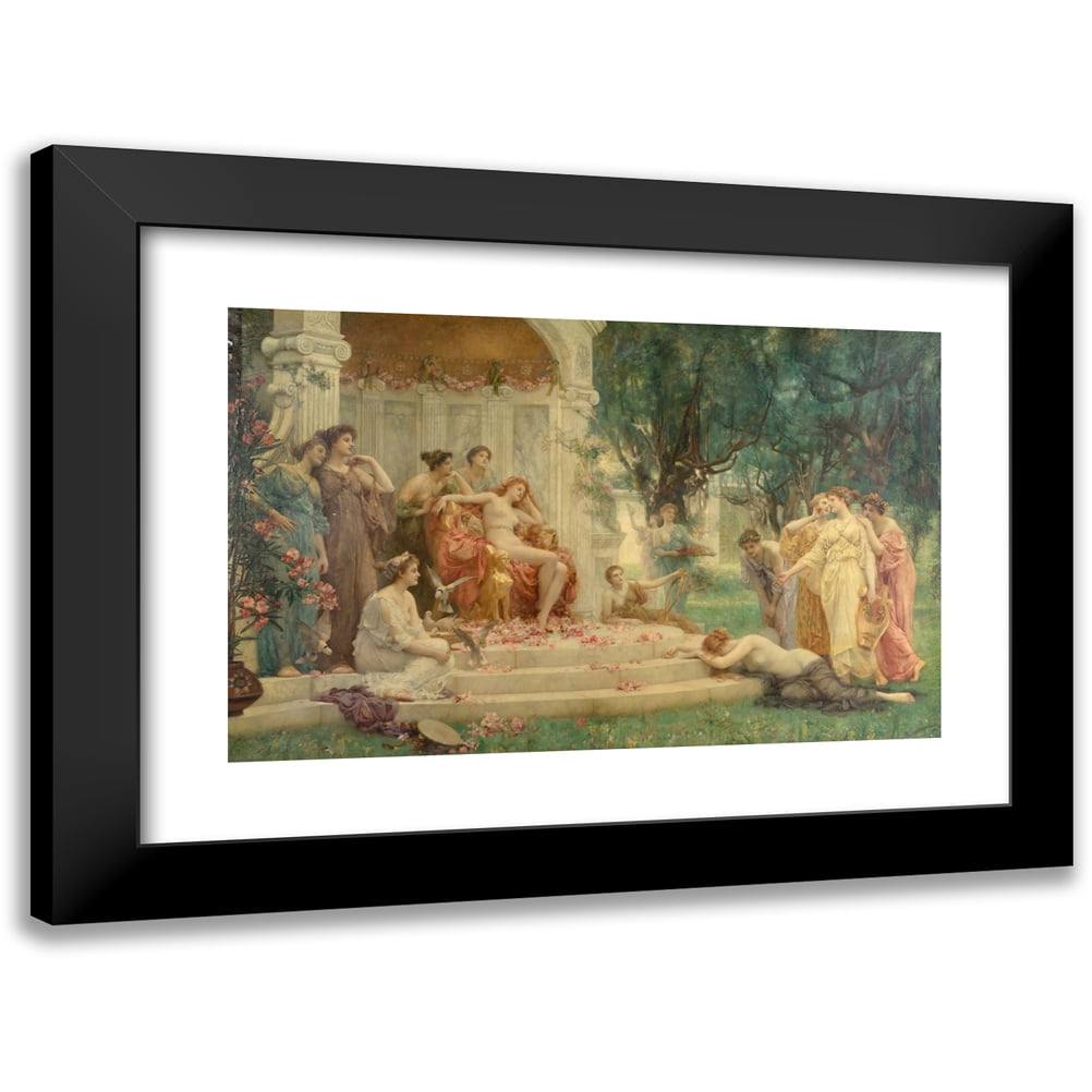 Henrietta Rae 14x11 Black Modern Framed Museum Art Print Titled ...