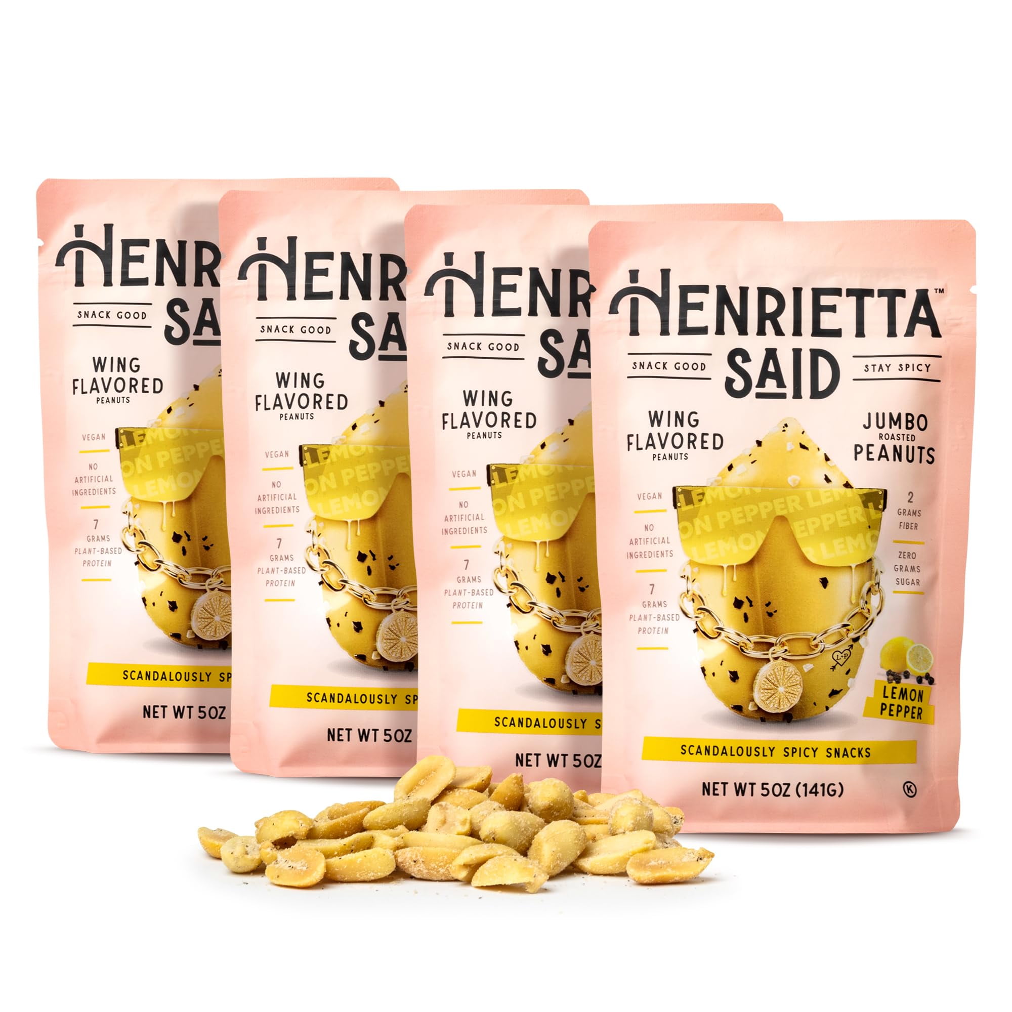 Henrietta Said Wing-Flavored Peanuts RE32 - Truly Good Foods Snacking ...