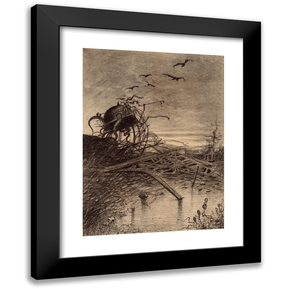 Henrique Alvim Corrêa 14x18 Black Modern Framed Museum Art Print Titled ...
