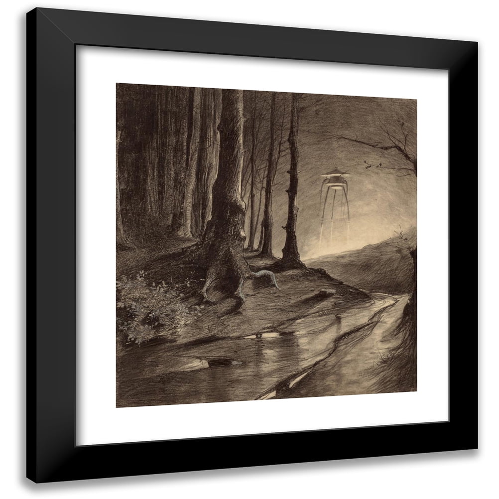 Henrique Alvim Corrêa 15x16 Black Modern Framed Museum Art Print Titled ...