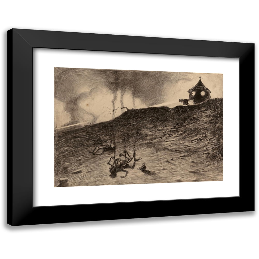 Henrique Alvim Corrêa 24x18 Black Modern Framed Museum Art Print Titled ...