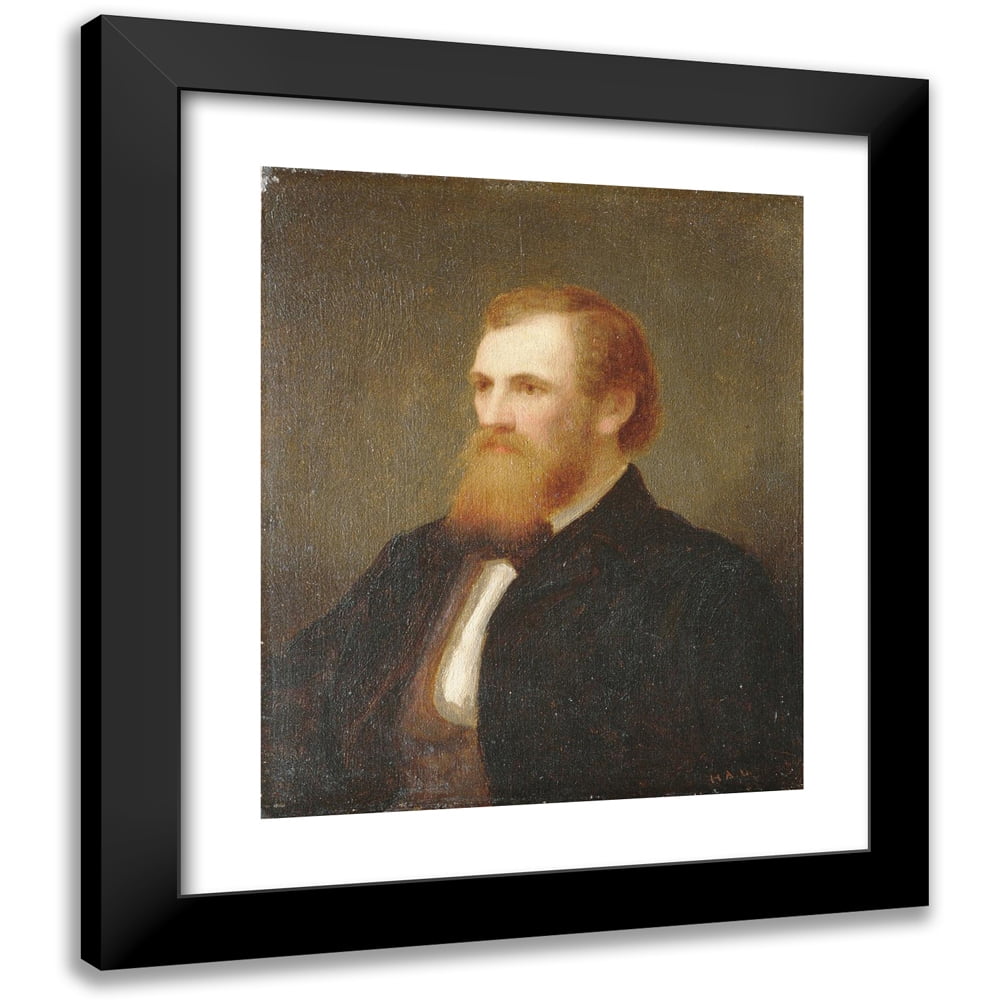 Henry Augustus Loop 15x18 Black Modern Framed Museum Art Print Titled - John Quincy Adams Ward ...