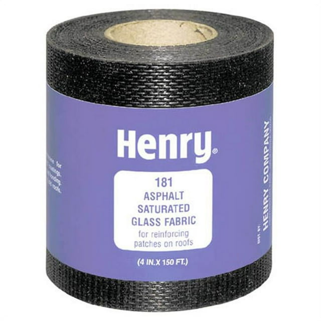 Henry Black Resin Coated Fiberglass Patching Fabric - Walmart.com