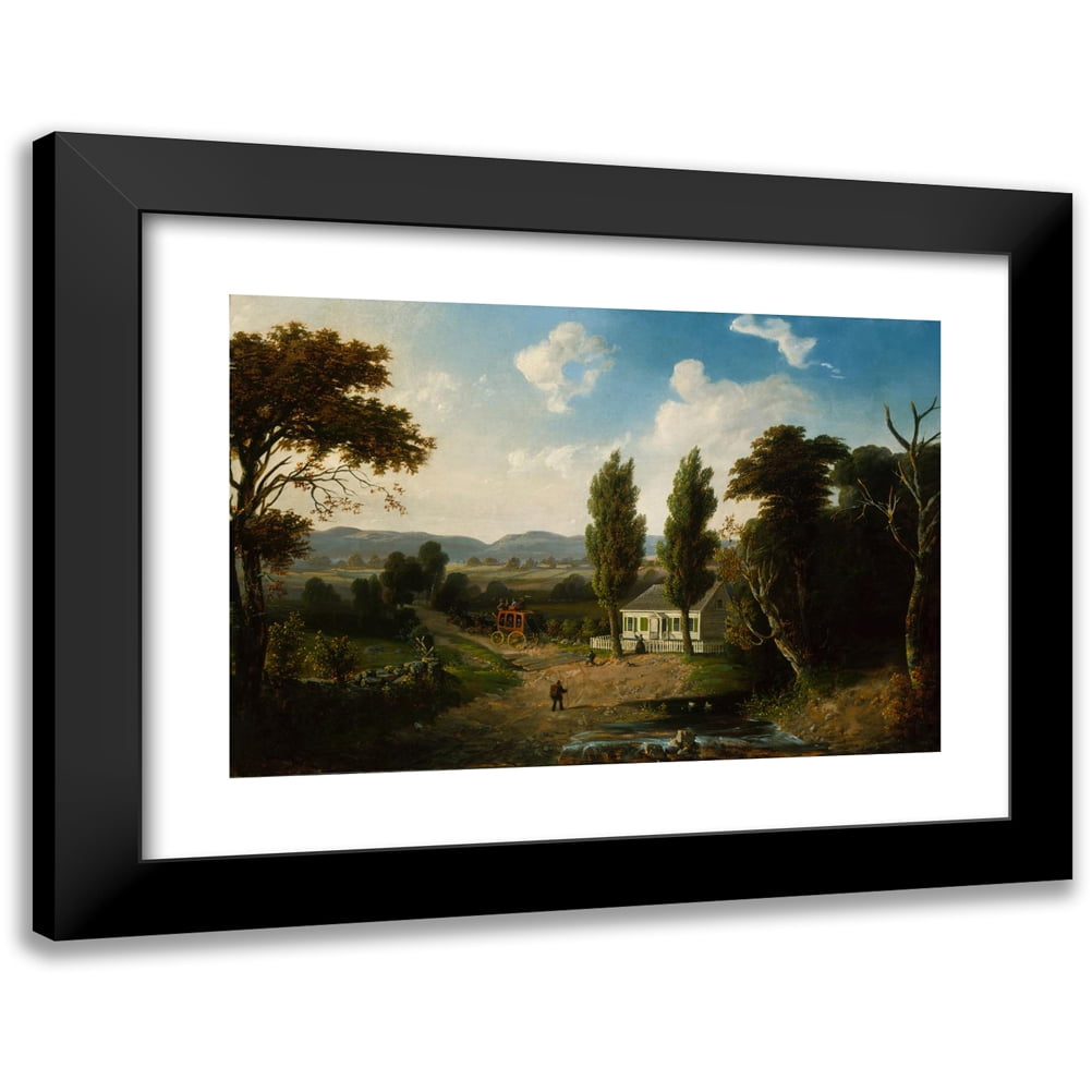 Henry Boese 24x18 Black Modern Framed Museum Art Print Titled ...